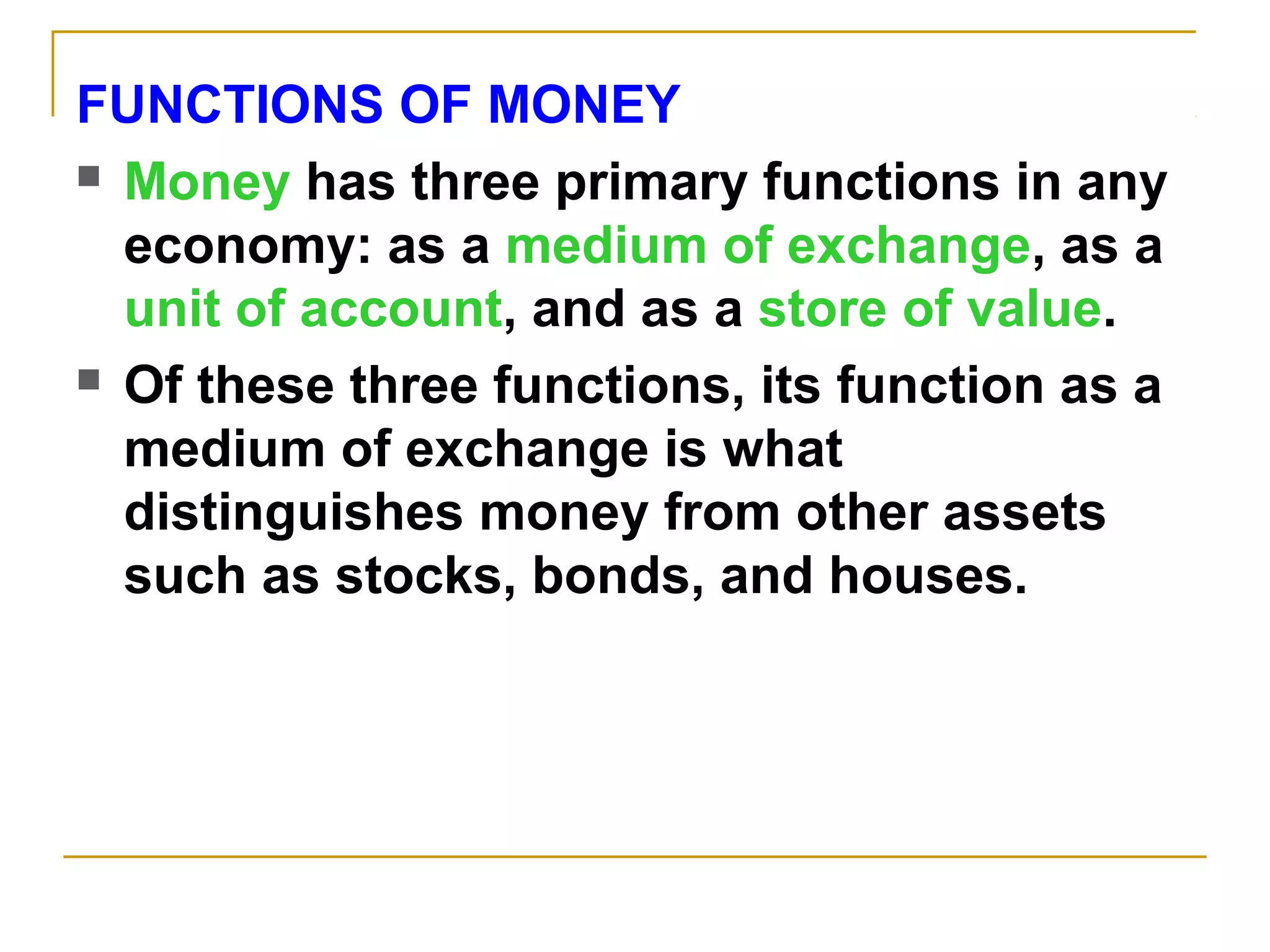 What is Money ? | PPT