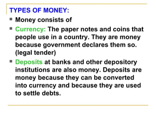 What is Money ? | PPT