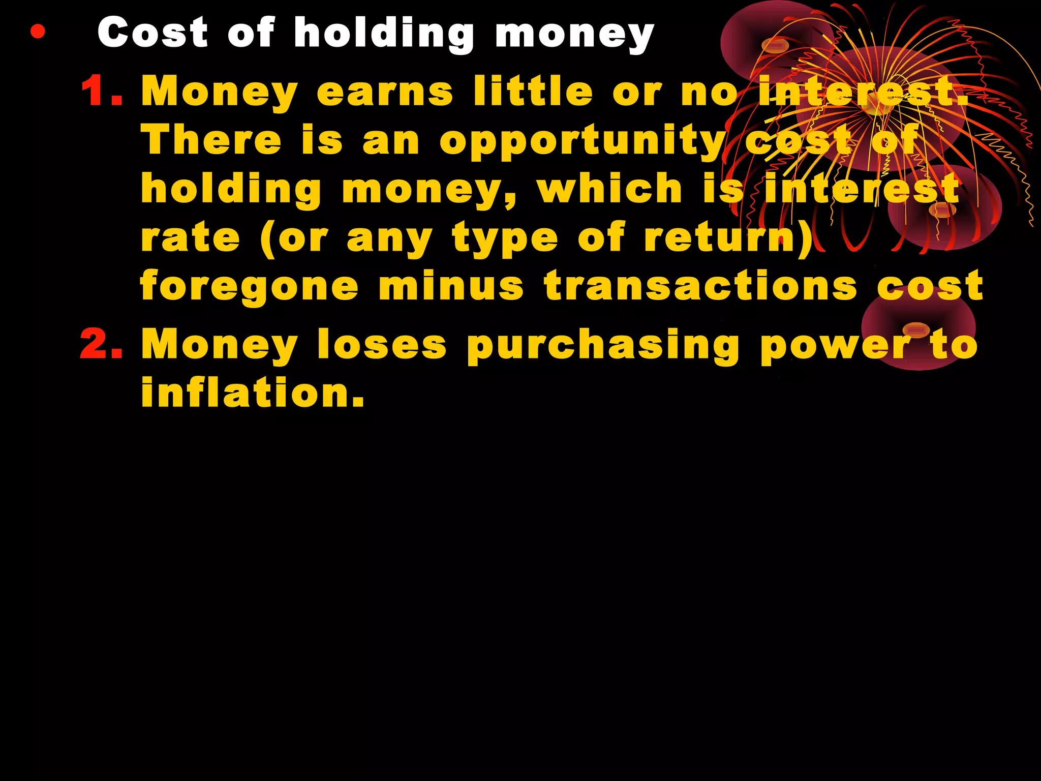 Demand for Money | PPT
