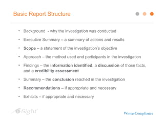 Documenting Your Workplace Investigation: Protect Your Case and Your ...