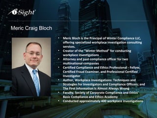 Documenting Your Workplace Investigation: Protect Your Case and Your ...