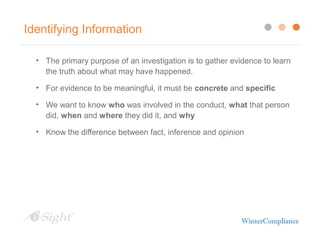 Documenting Your Workplace Investigation: Protect Your Case and Your ...