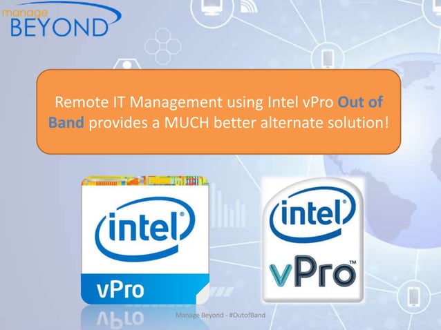 Out of Band Management Basics with Intel vPro | PPTX