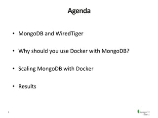 MongoDB Days UK: Scaling MongoDB with Docker and cgroups | PPT