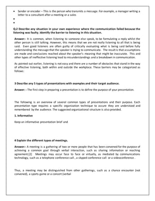 Mb0039 business communication | PDF