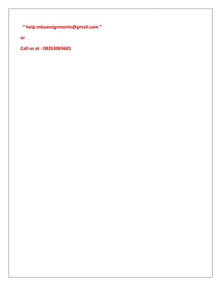 Mb0041 financial and management accounting | PDF