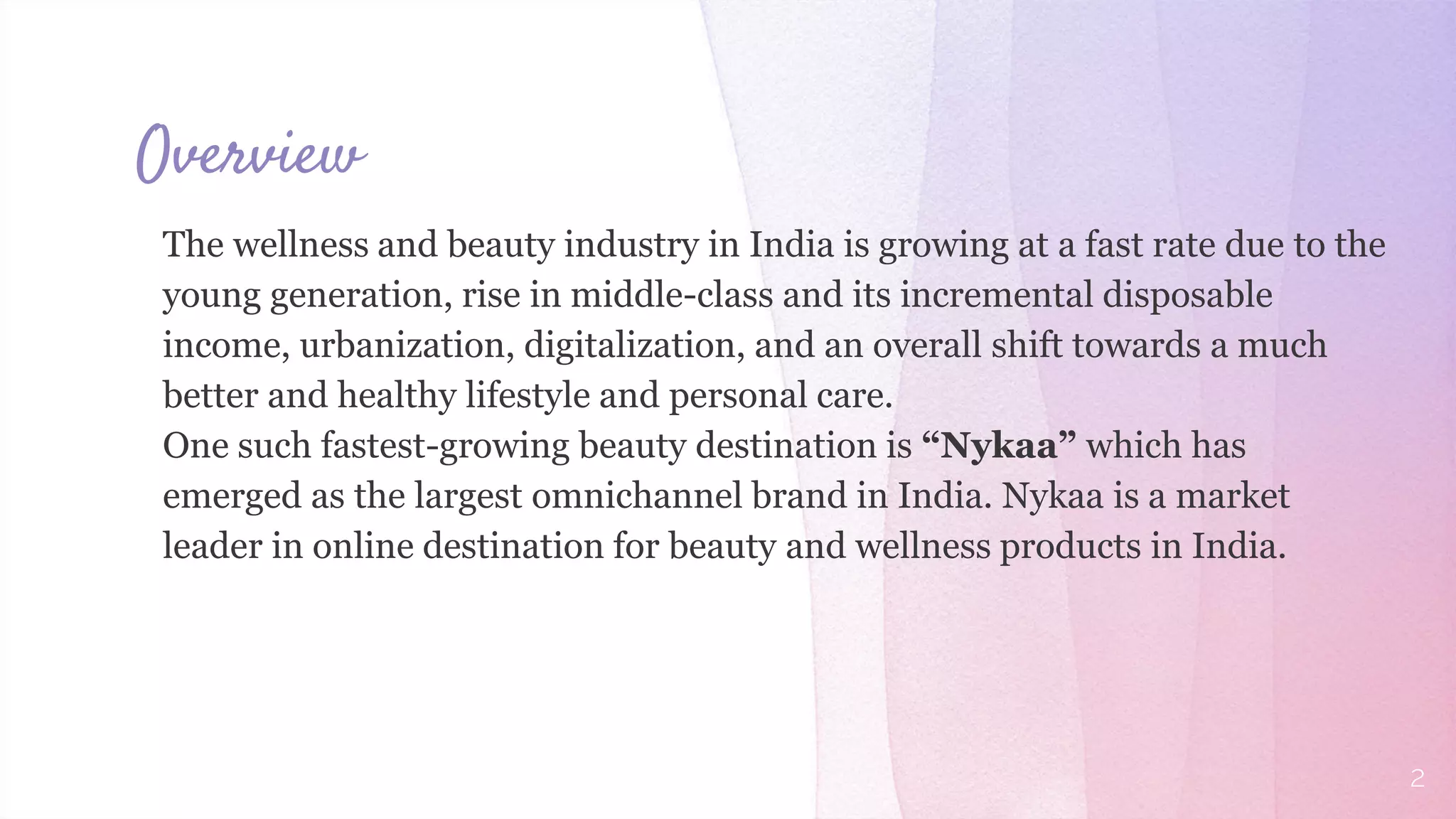 Success story of nykaa | PPTX
