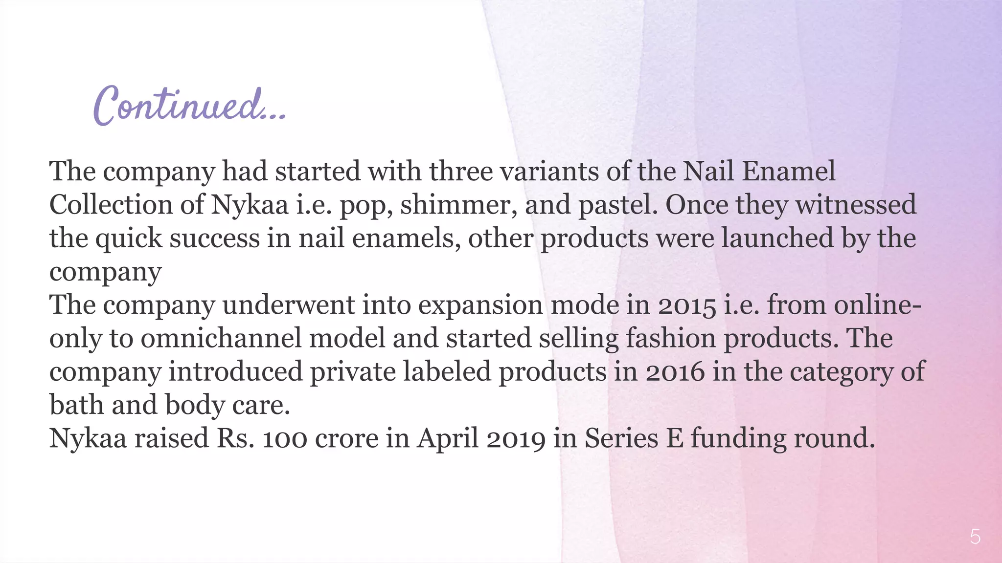Success story of nykaa | PPTX