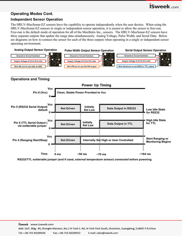 Mb1003 hrlv max sonar-ez0 ultrasonic rangefinder | PDF