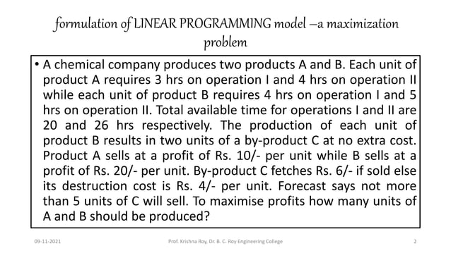 Mb 106 quantitative techniques 2 | PPT