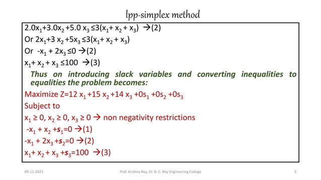 Mb 106 quantitative techniques 5 | PPT
