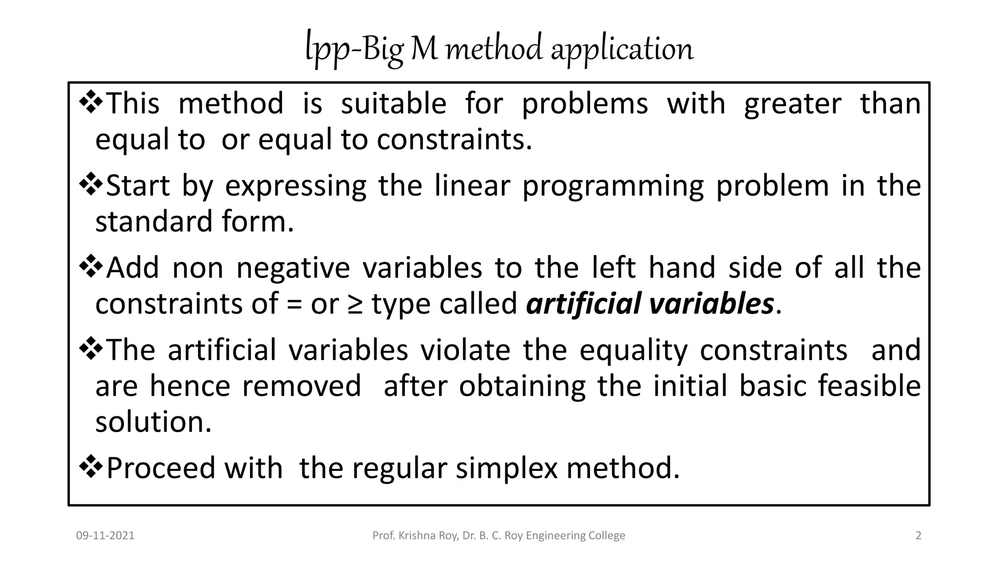Mb 106 quantitative techniques 6 | PPT