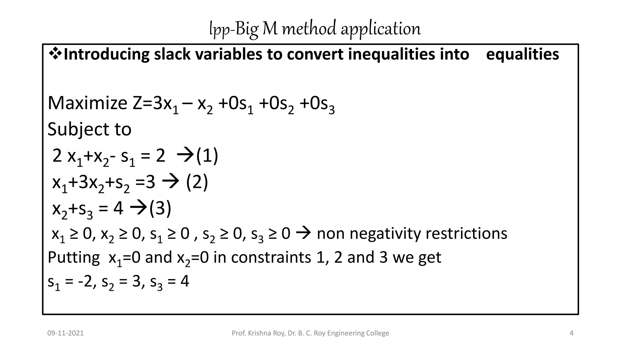 Mb 106 quantitative techniques 6 | PPT