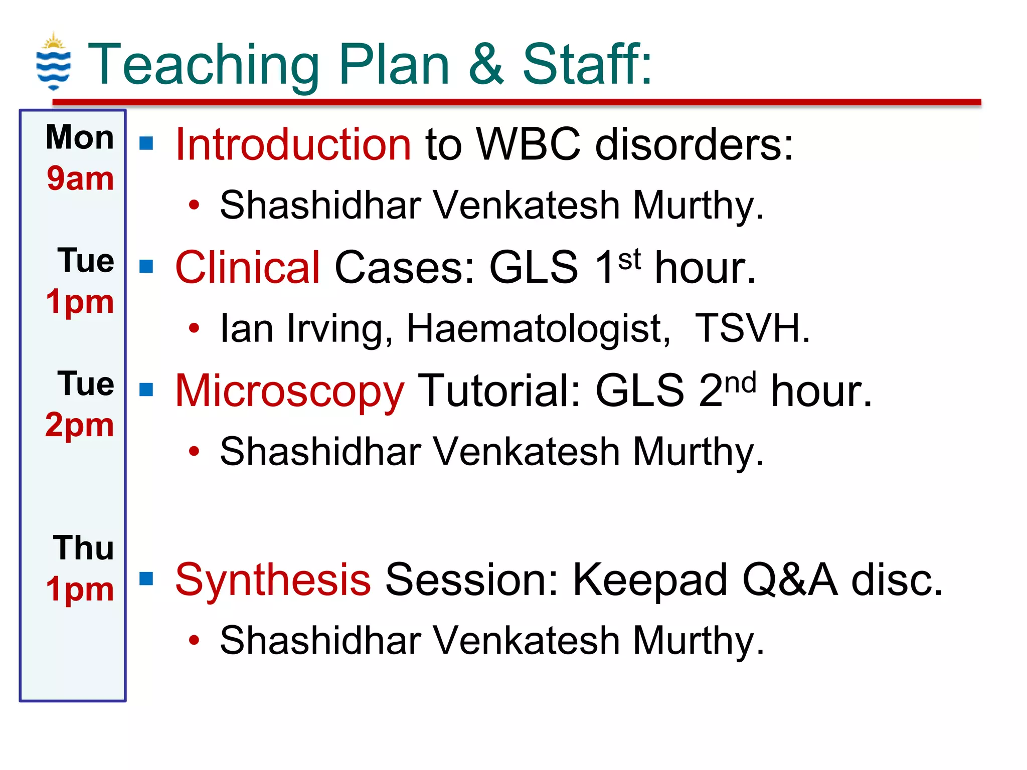 Pathology of WBC Disorders | PPTX