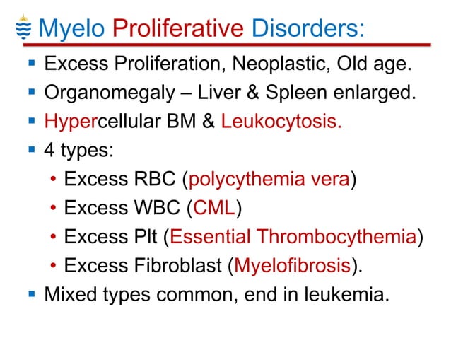 Pathology of WBC Disorders | PPTX | Blood Disorders | Diseases and ...