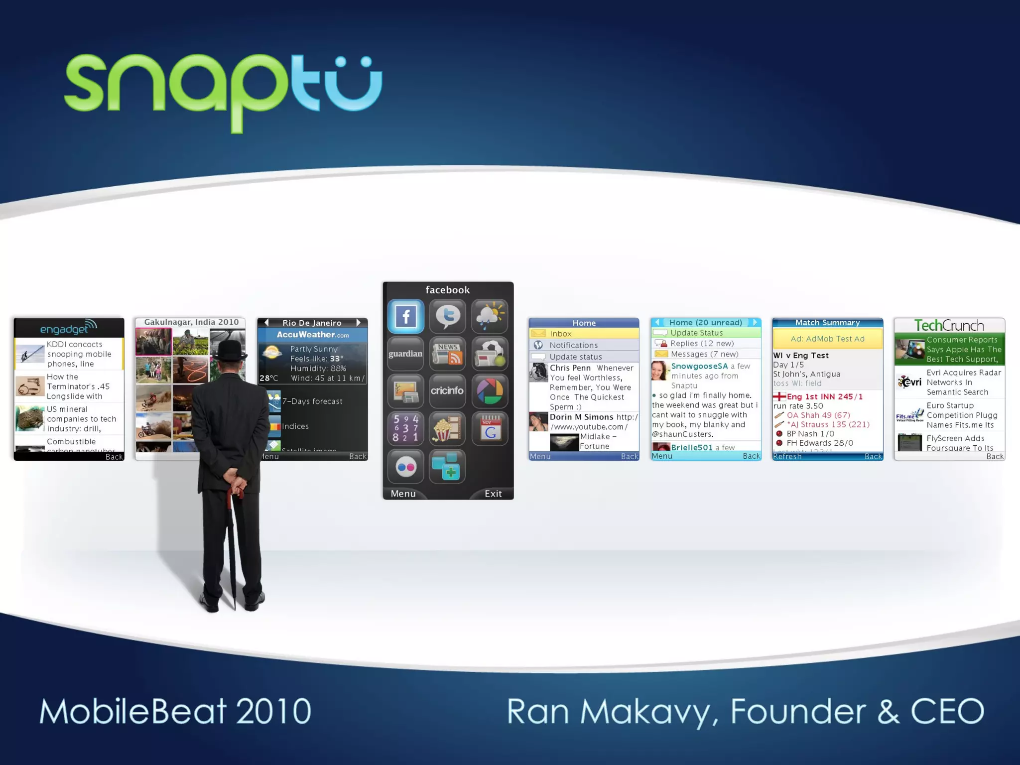 Snaptu MobileBeat 2010 Startup Competition Presentation | PPT