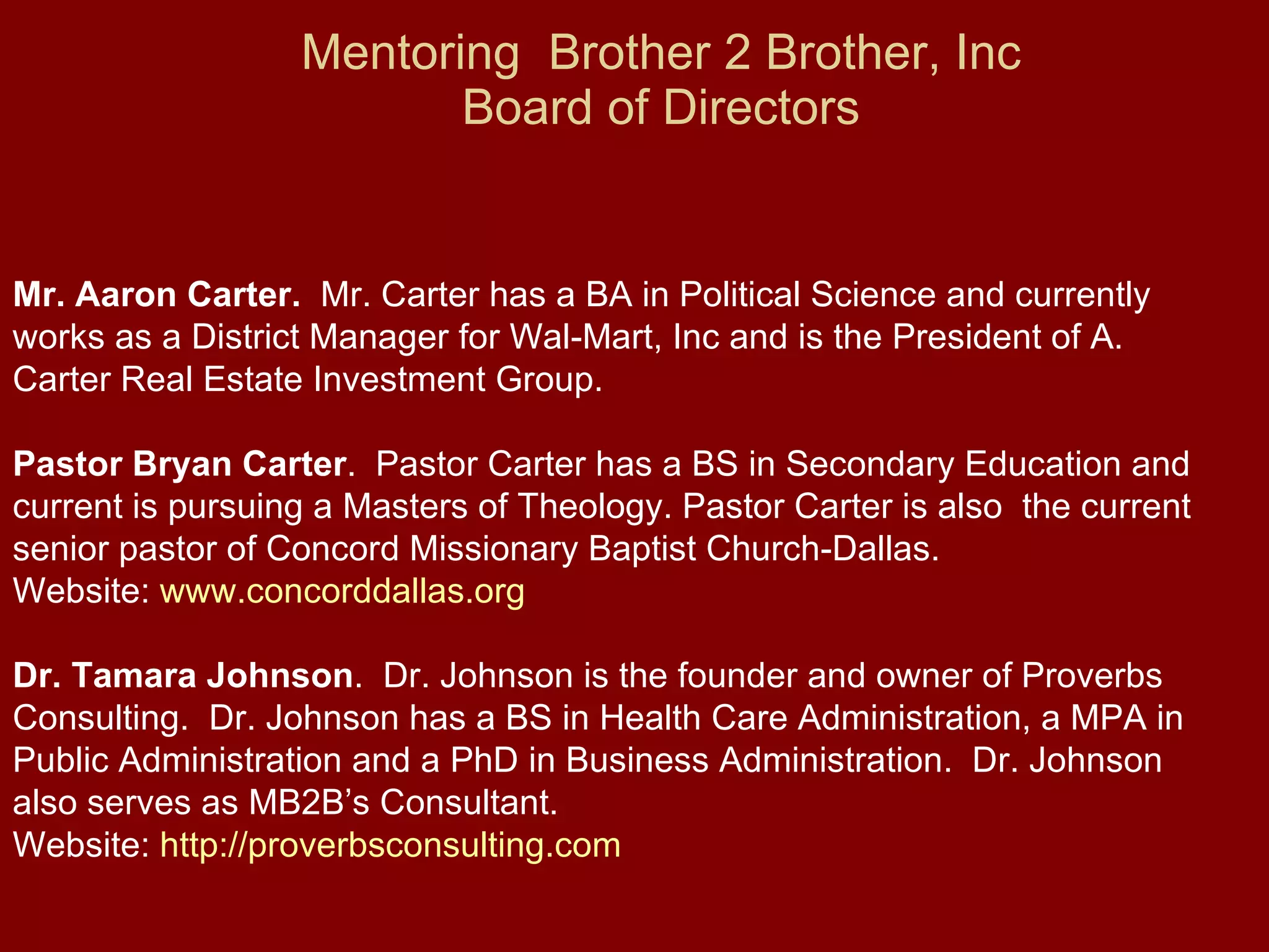 MB2B General Overview | PPT