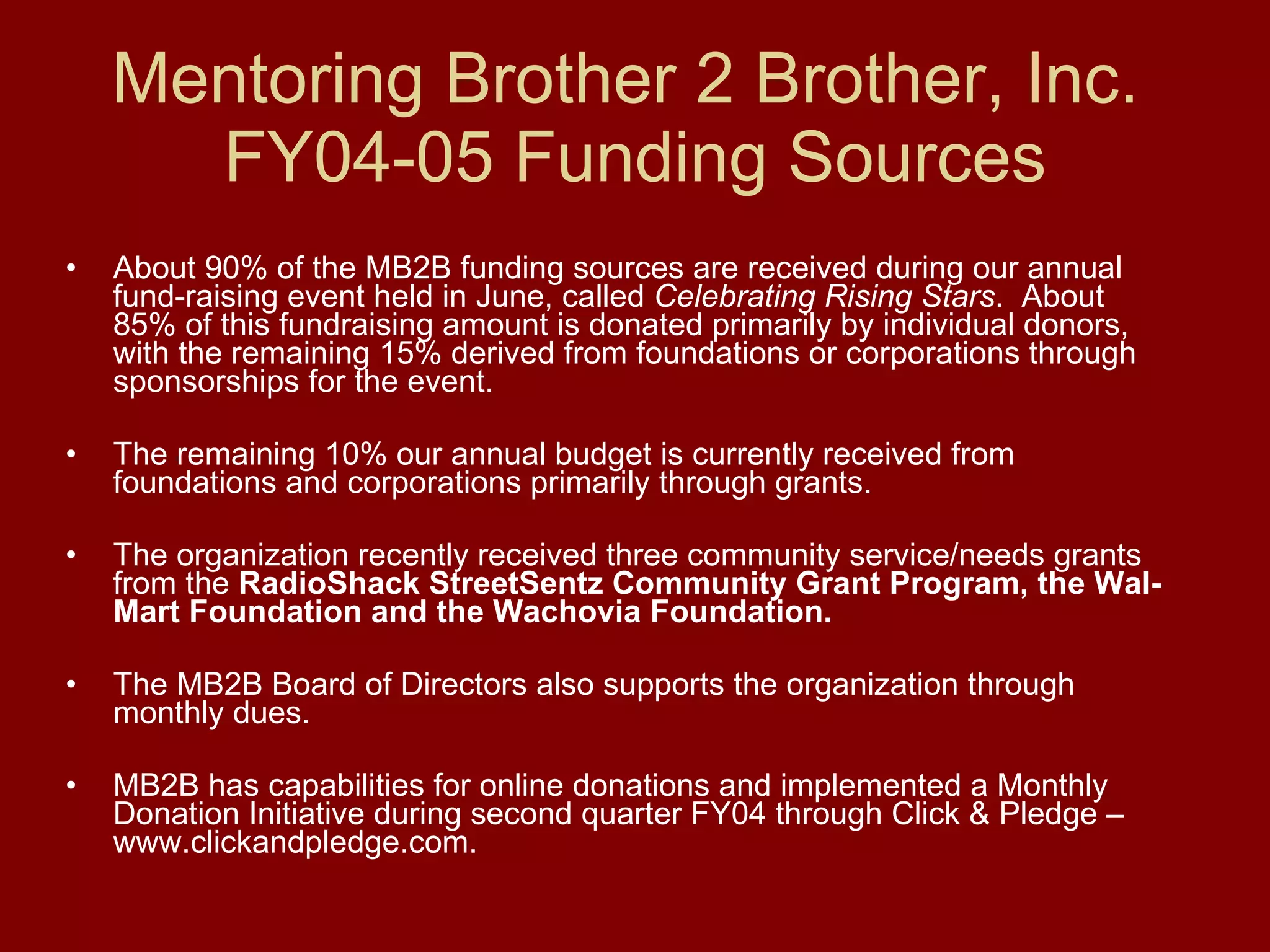 MB2B General Overview | PPT