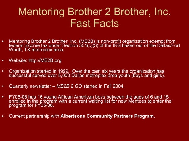 MB2B General Overview | PPT