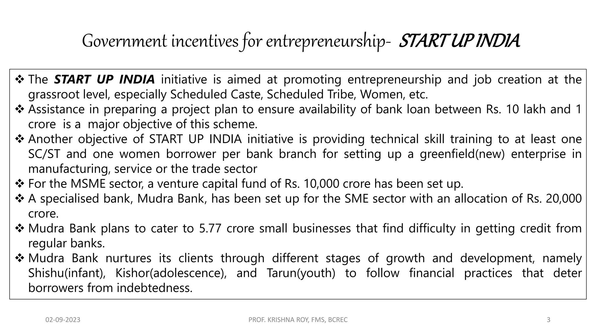 MB 301 ENTREPRENEURSHIP & PROJECT MANAGEMENT 13&14.pptx