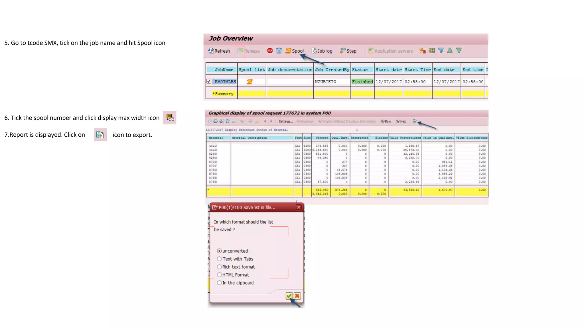MB52 background job Set up.pptx