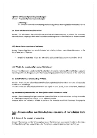 Mba 101 - accounting for managers | DOCX