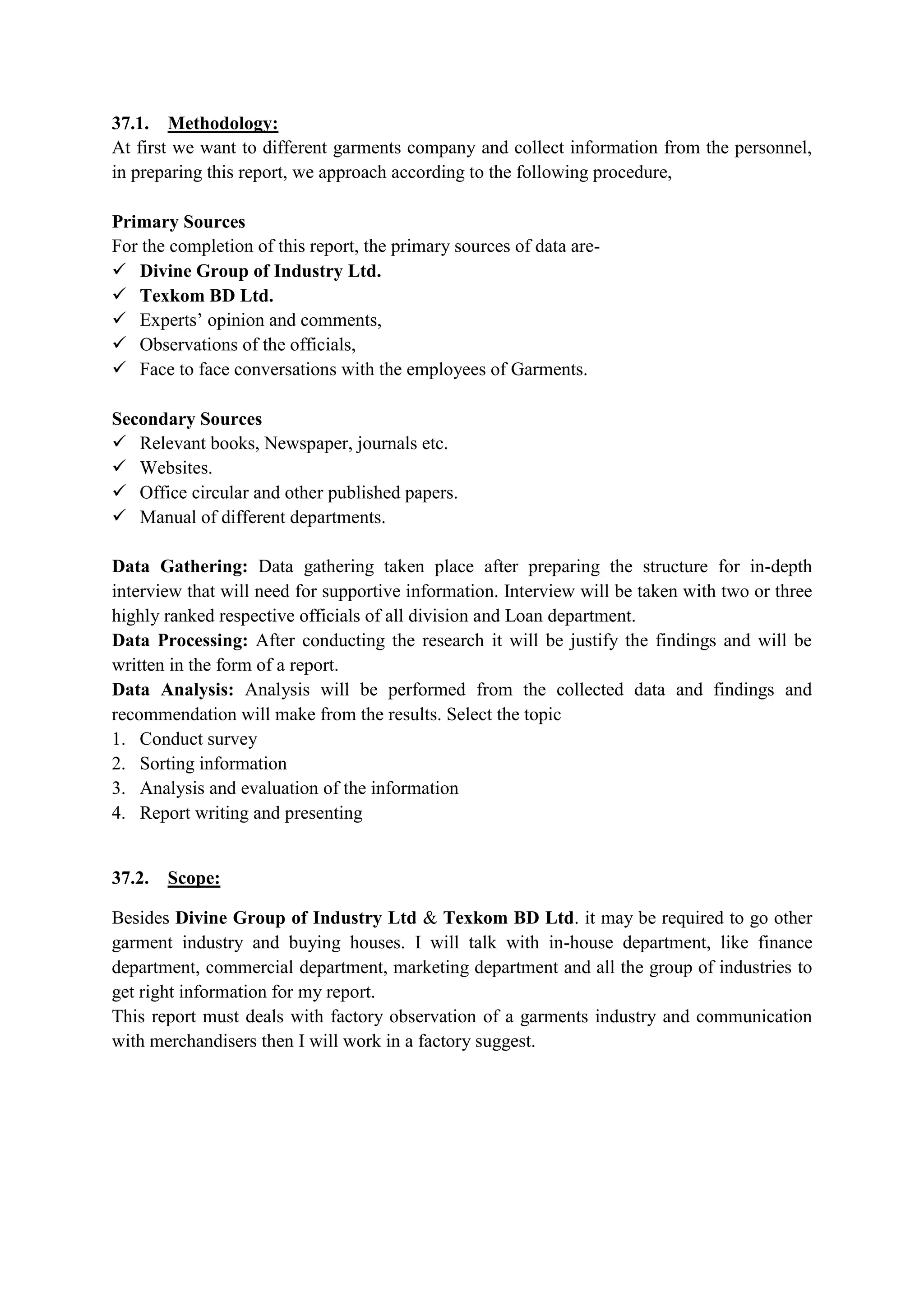 Proper Merchandising & Quality Management System in RMG Sector. | PDF