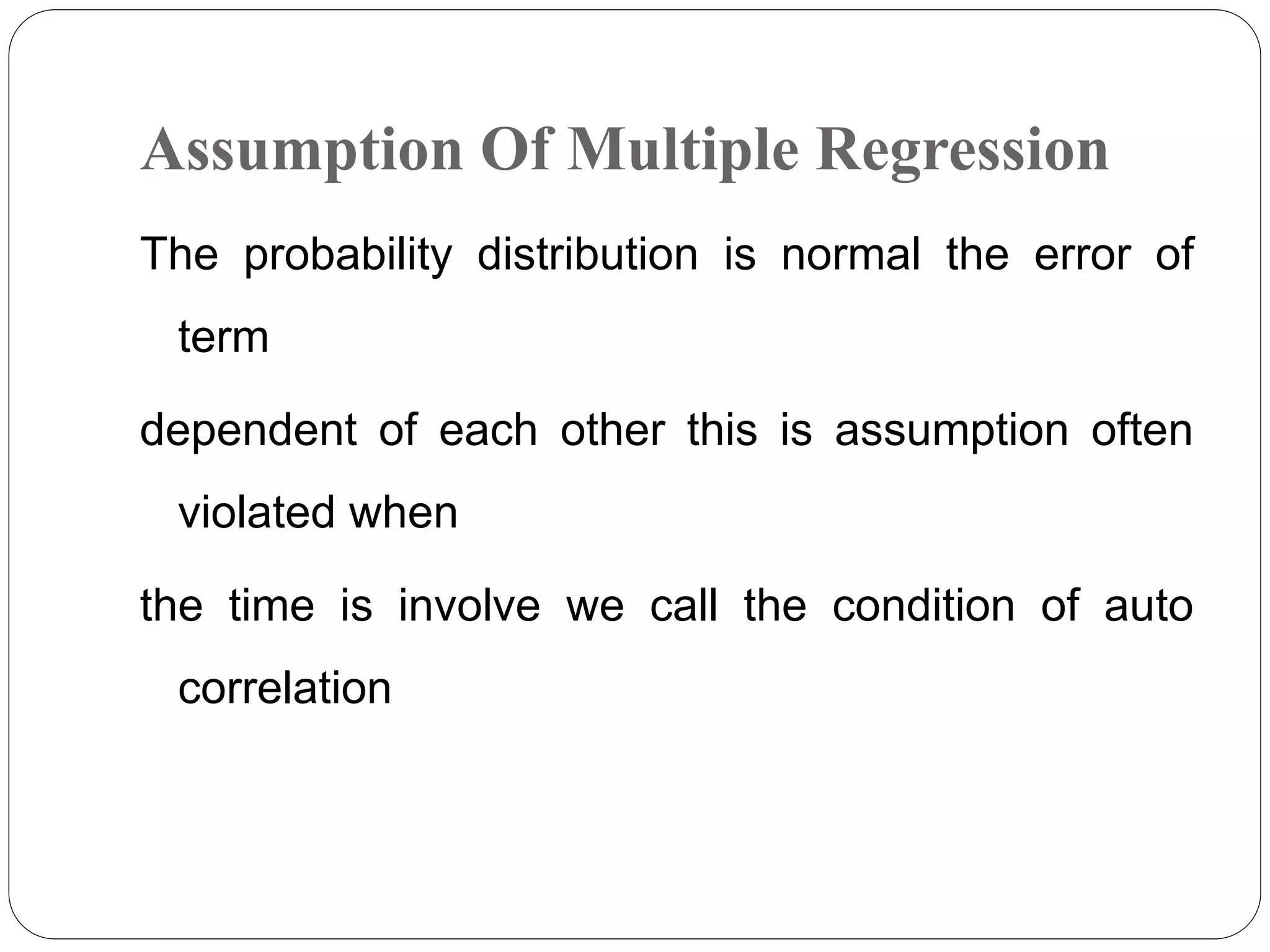 Dependence Techniques | PPTX