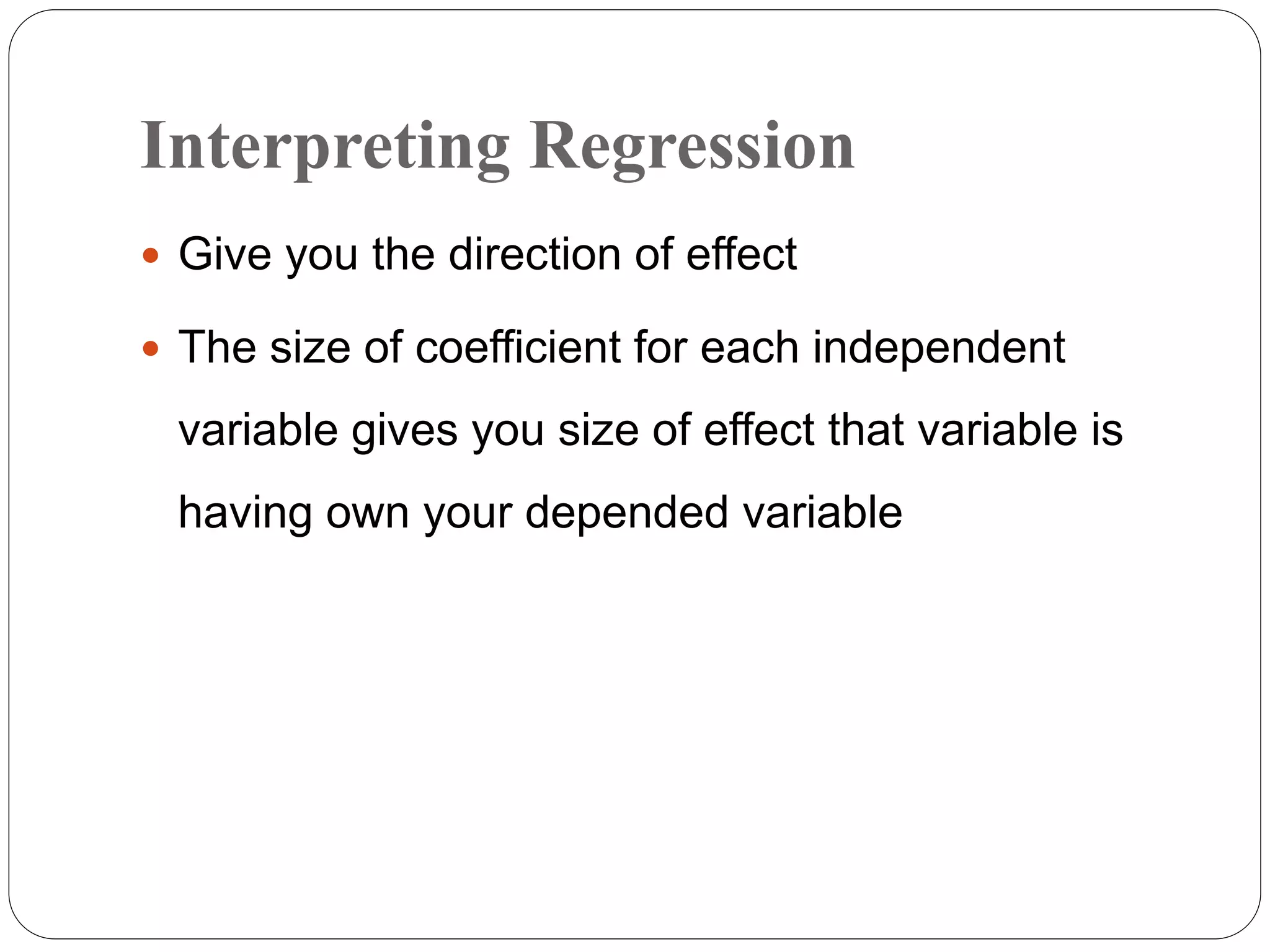 Dependence Techniques | PPTX