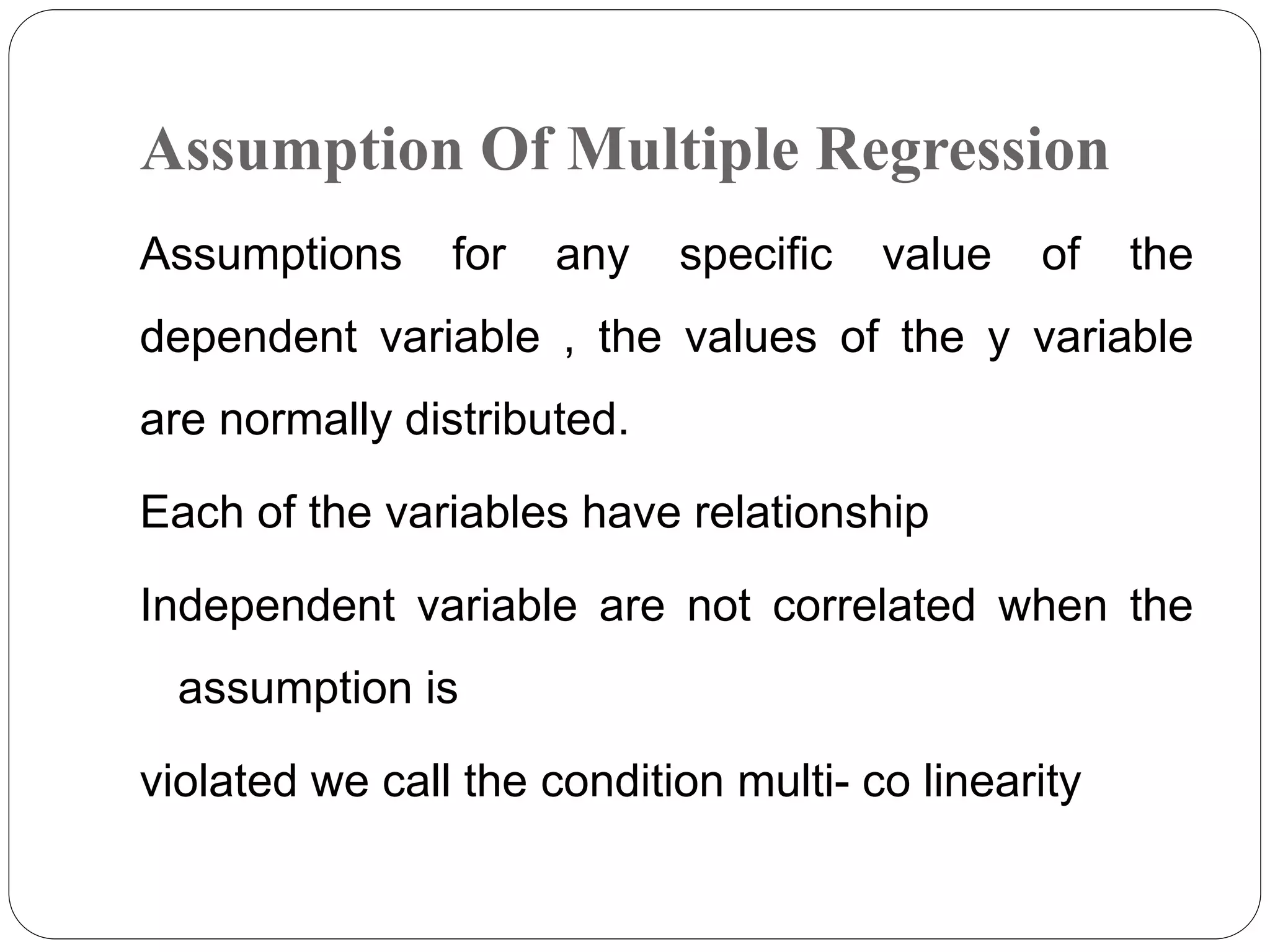 Dependence Techniques | PPTX