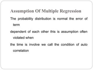 Dependence Techniques | PPT