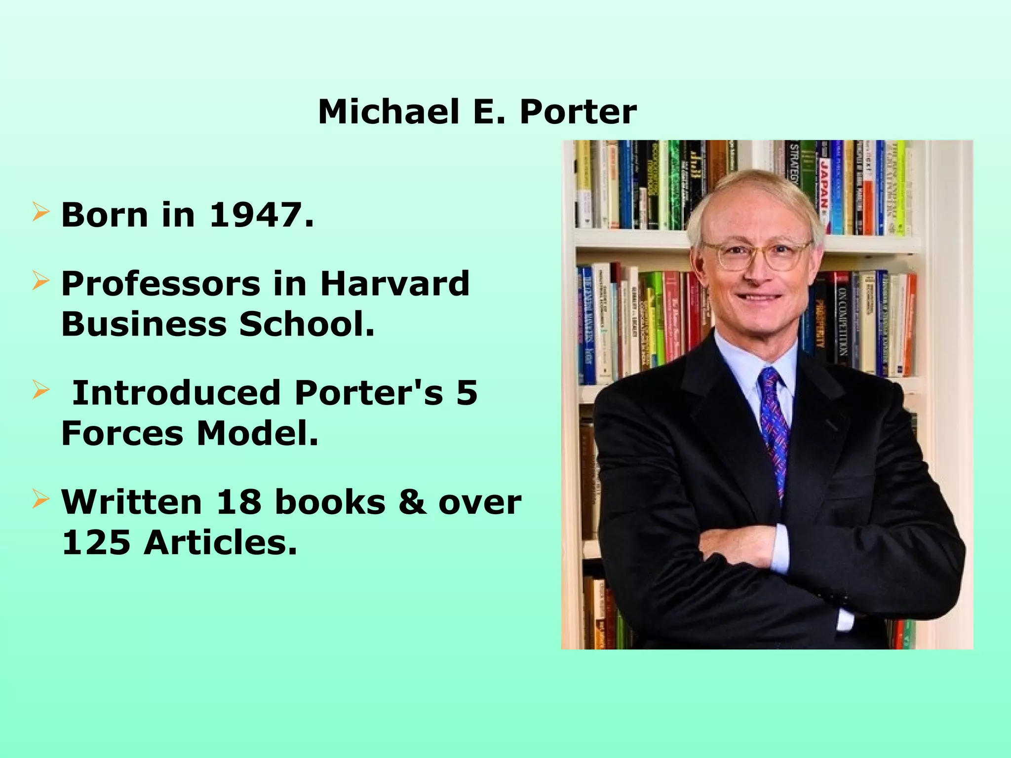 Mba 1 mm-1 u-4.1 porter's five force model | PPT