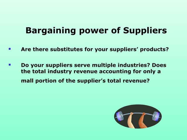 Mba 1 mm-1 u-4.1 porter's five force model | PPT