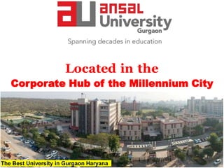 Mba Ansal University Gurgaon | PPT