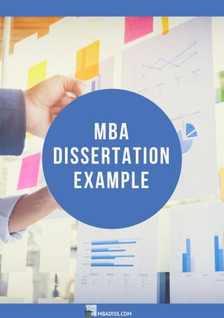 MBA Dissertation Example | PDF