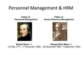 Mba ii hrm u-1.1 hrm basics | PPT
