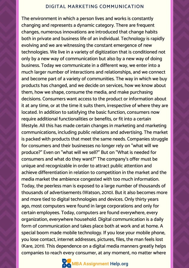 Assignment on Marketing Management | PDF