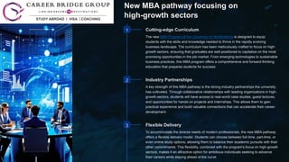 MBA Program at University of Hertfordshire with Career Bridge Group, Hyderabad | PPT