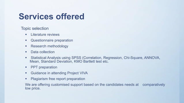 StepsStone's Academy- MBA -project-report | PPTX