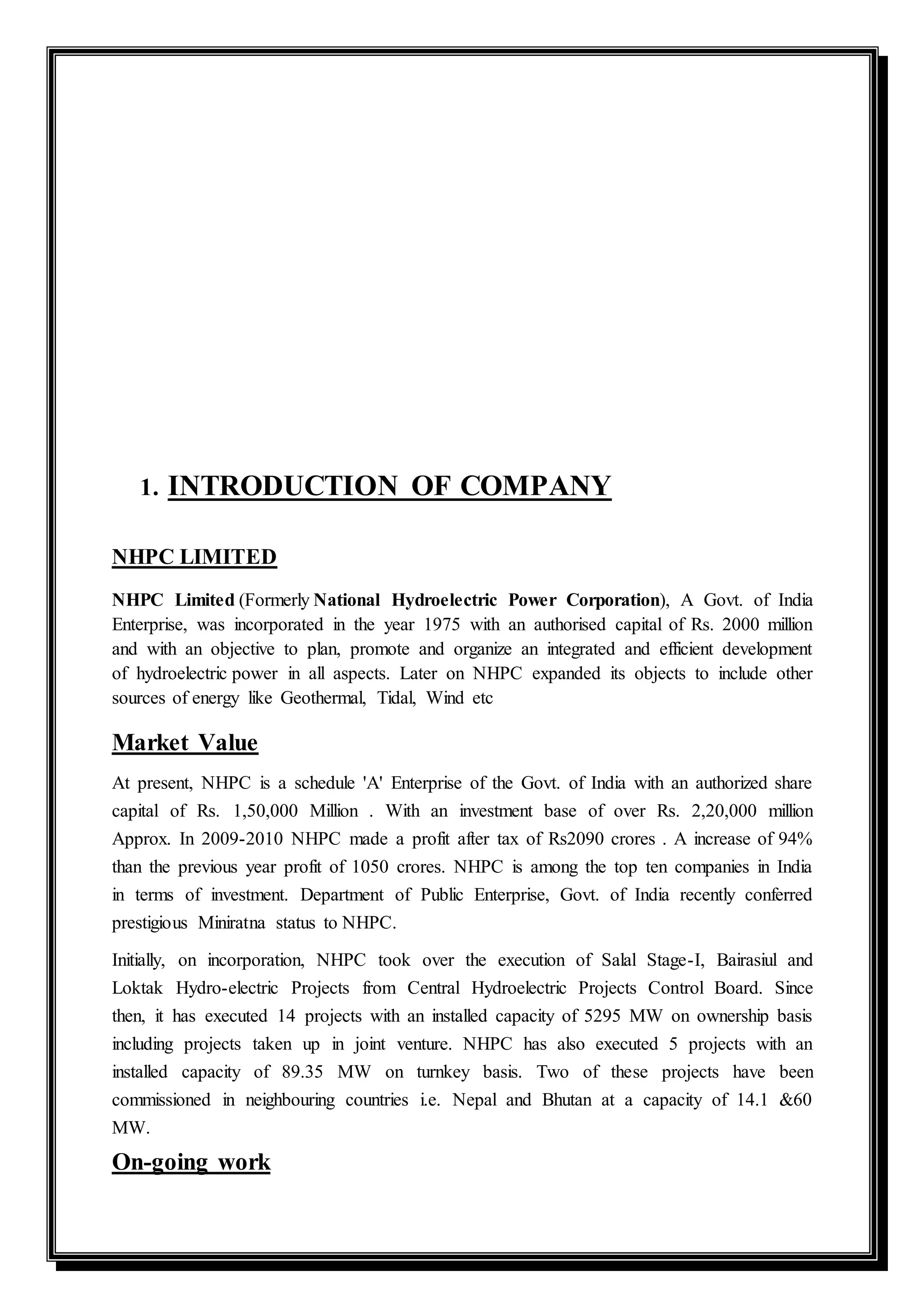 Mba project-sample-on-performance-management-system | DOCX