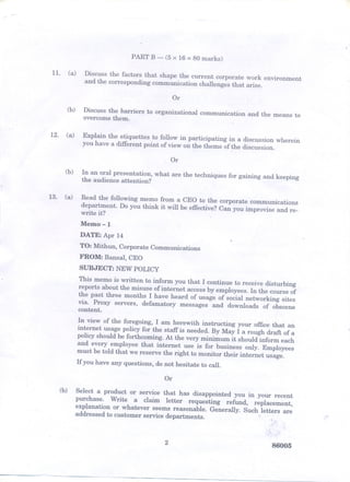 MBA Question Papers | PDF