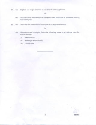 MBA Question Papers | PDF