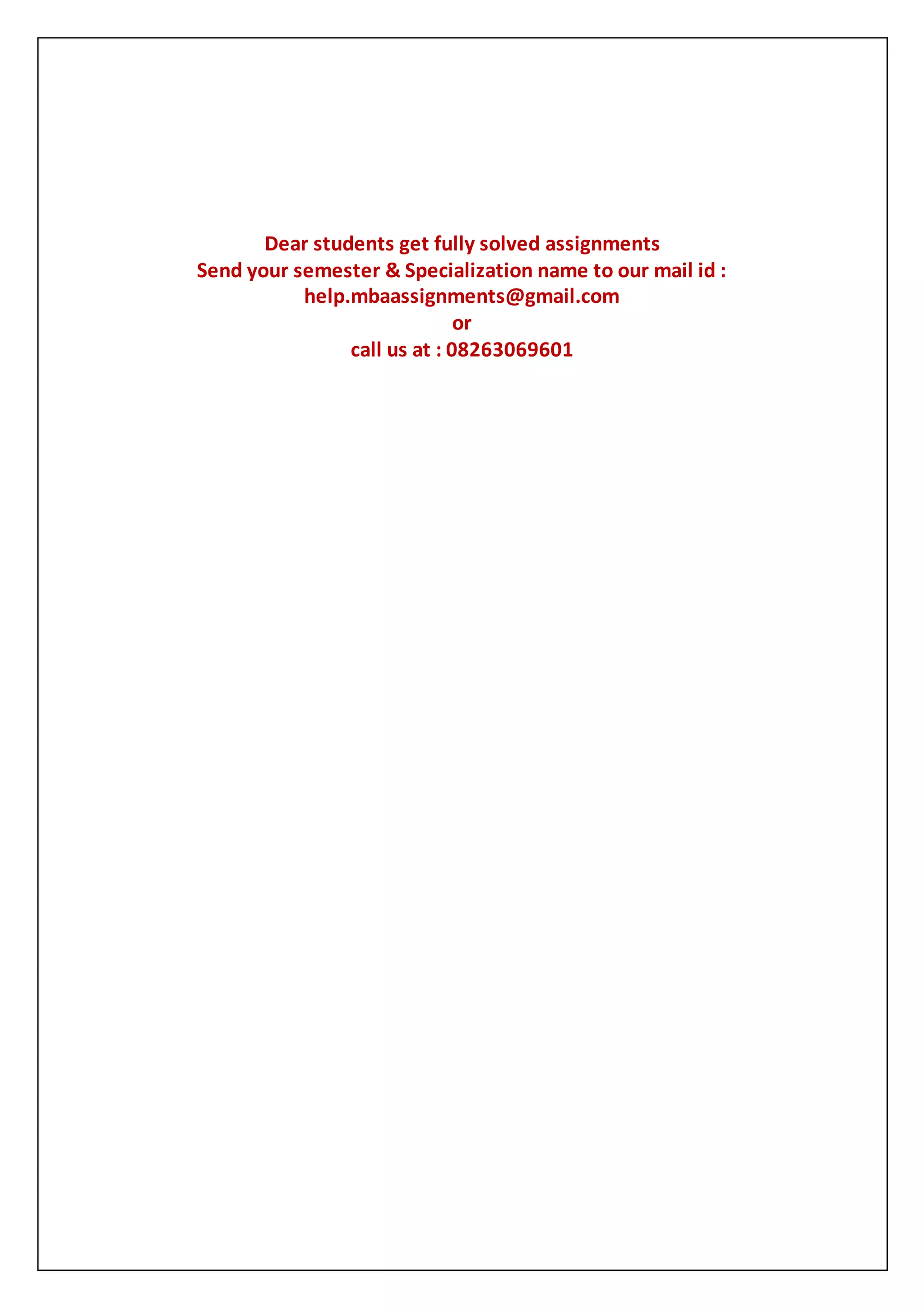 Mba103 statistics for management | DOCX