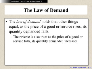 Mba 1 me u 1.4 demand and supply | PPTX