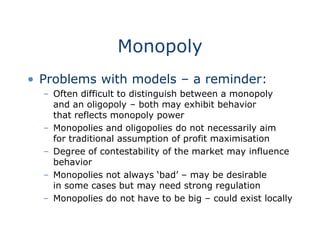 Mba 1 me u 2.2 marketstructure | PPTX