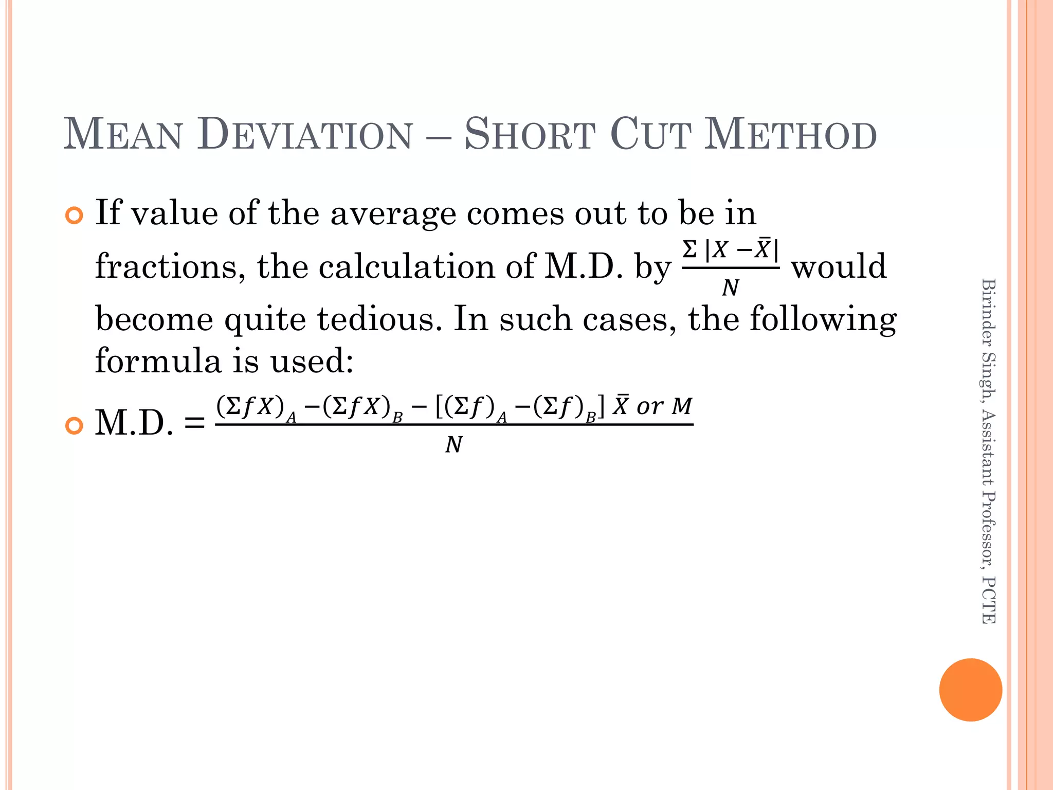 Measures of Dispersion | PDF