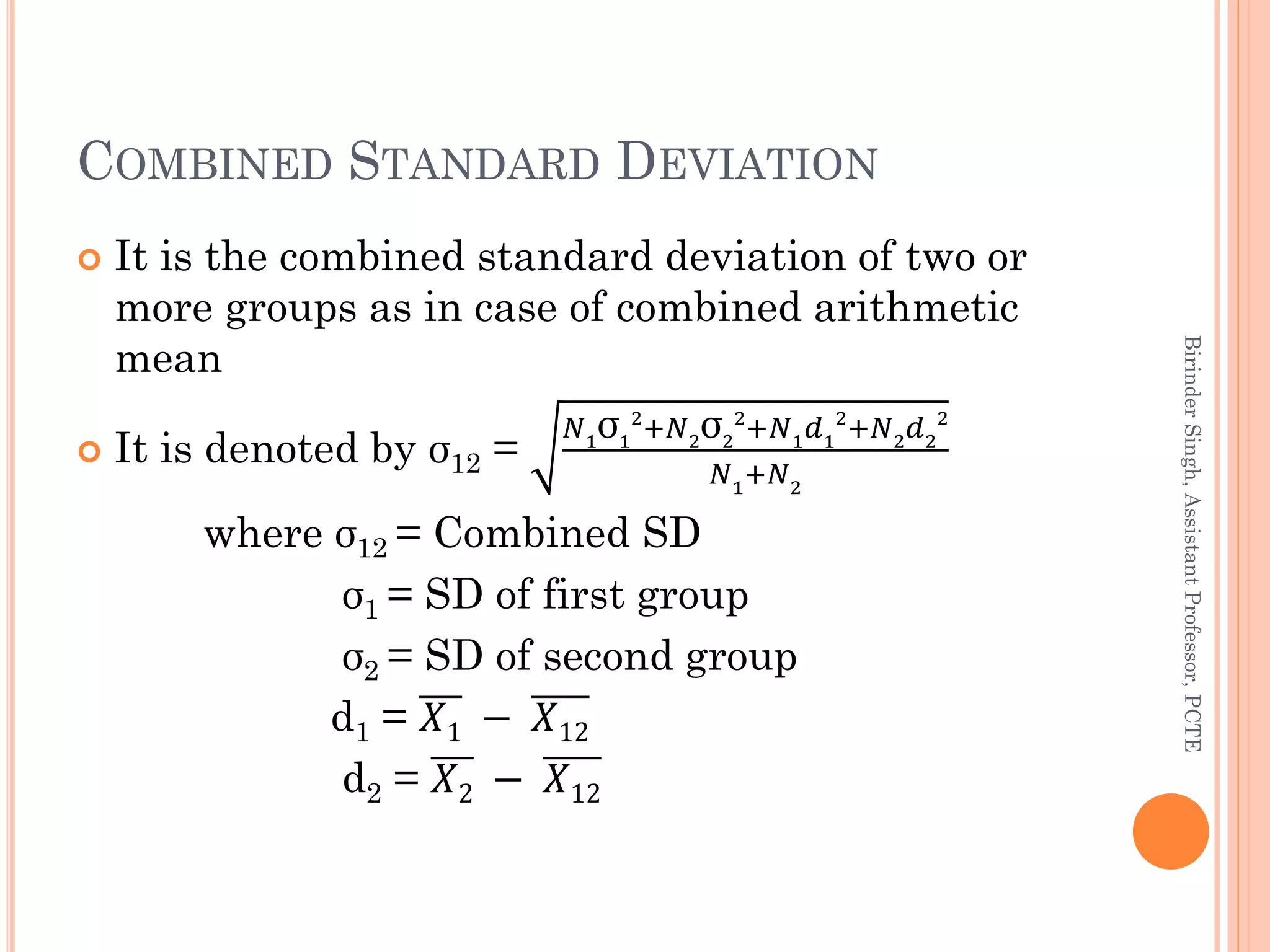 Measures of Dispersion | PDF