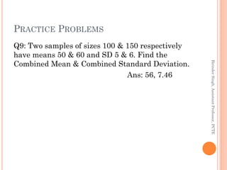 Measures of Dispersion | PDF
