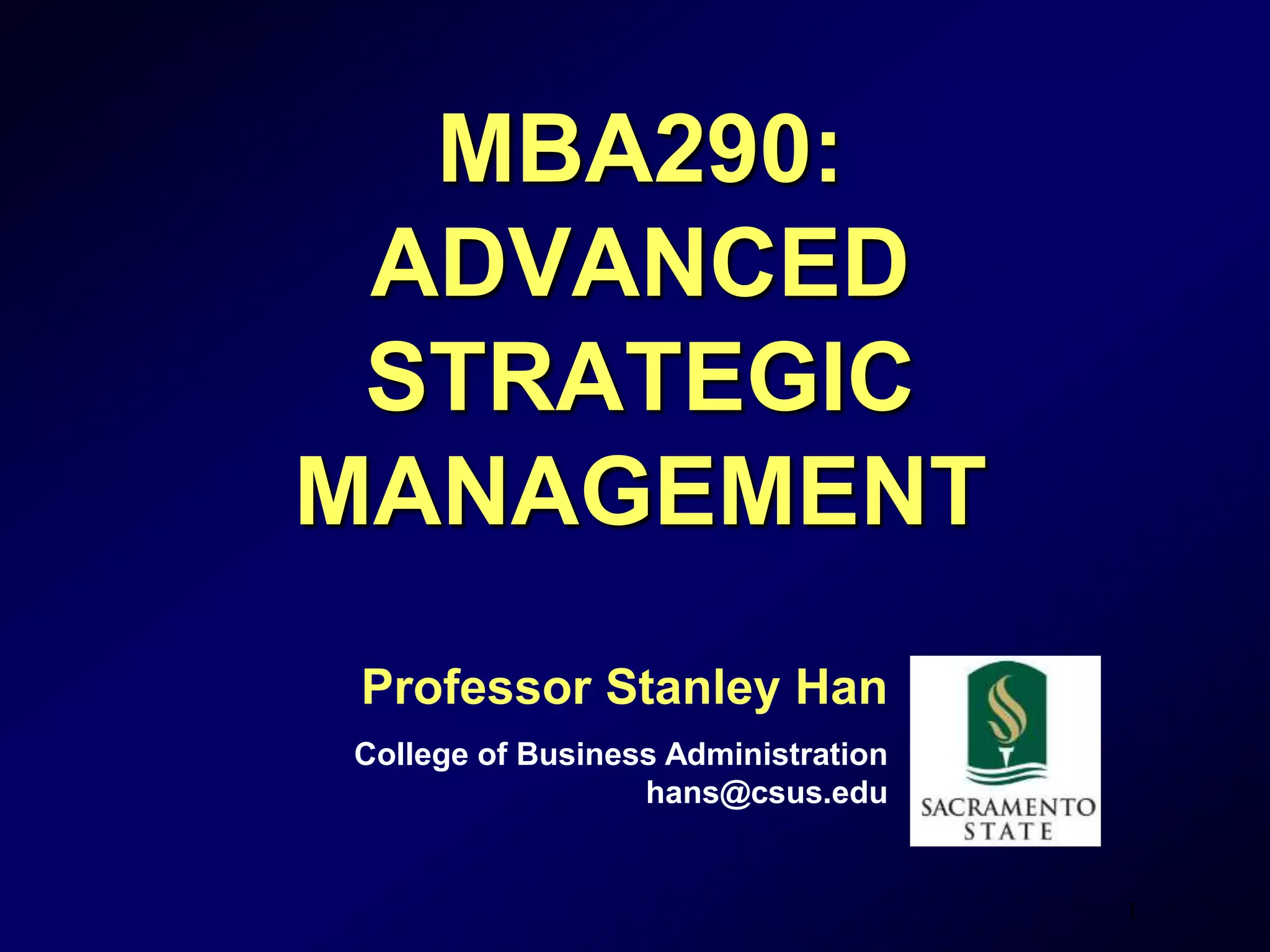 mba 290-strategic analysis.ppt
