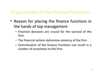 Mba 2 fm u 1 introduction to finance | PPT